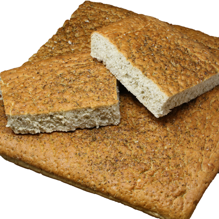 Focaccia Tray with Rock Salt - La Baguette Ble Bakery